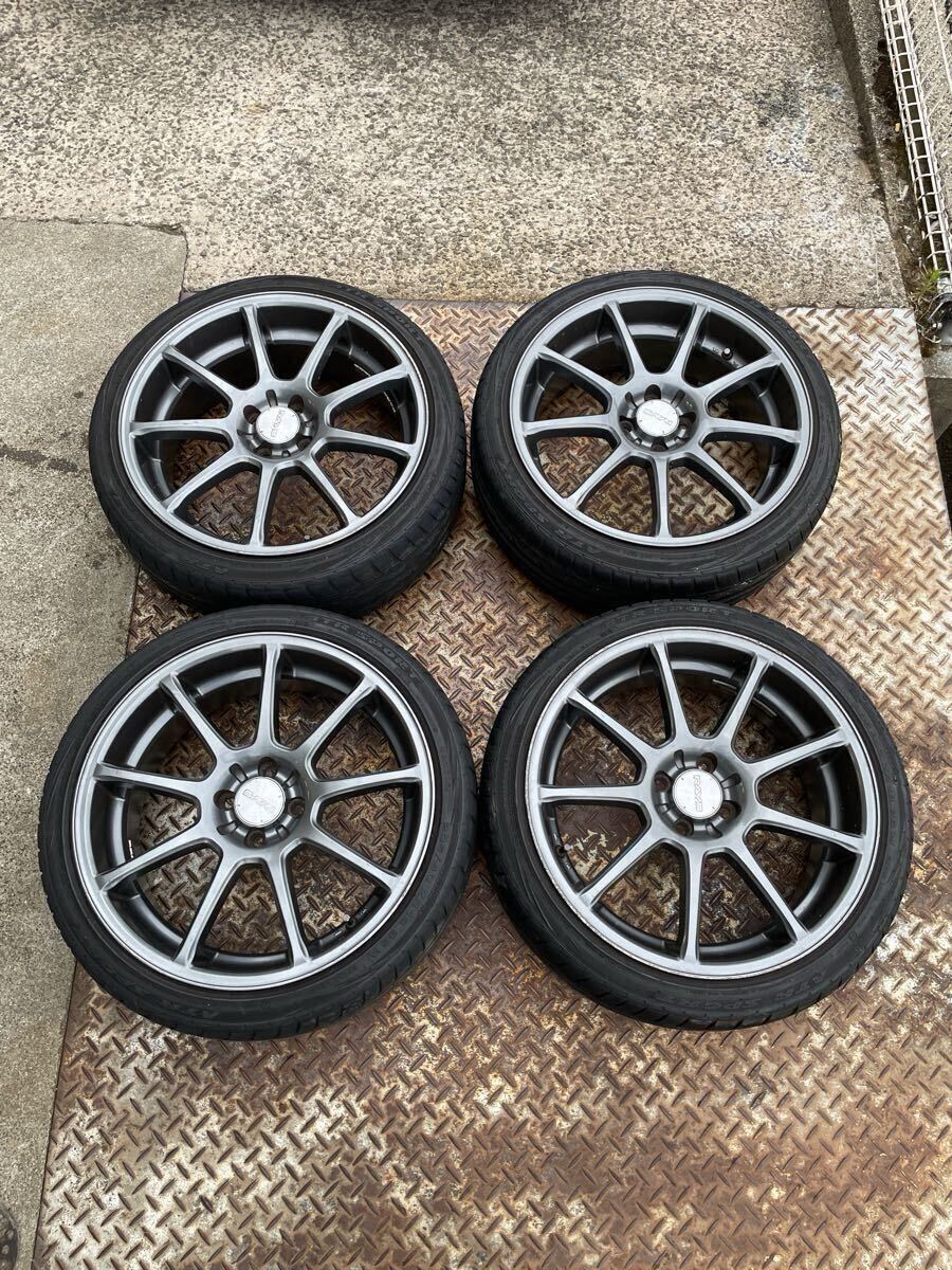 Yahoo!オークション - RAYS G-Games 77m 18インチ 7.5j +42 PCD100 4H ...