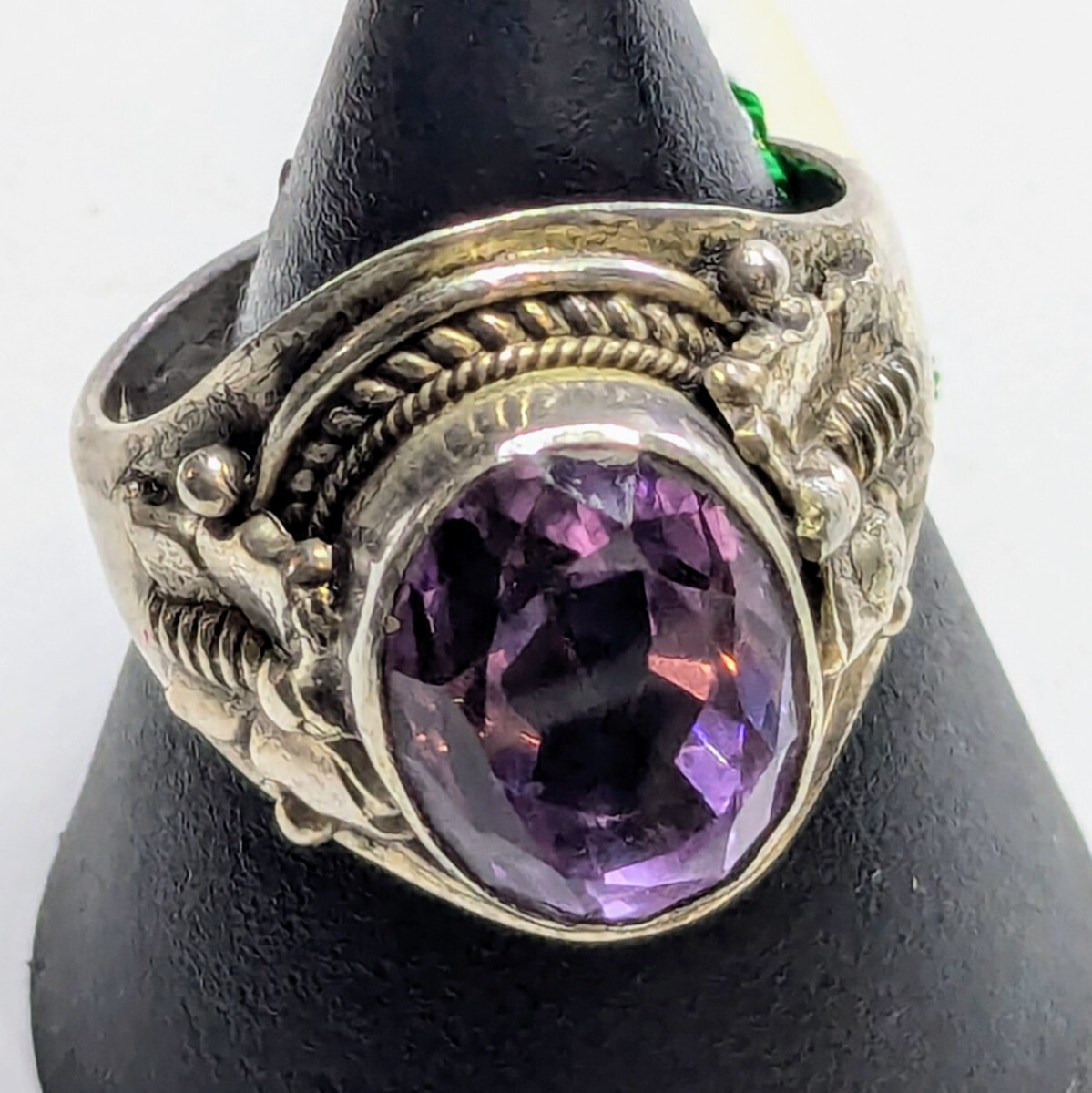 新品天然石アメジスト紫水晶シルバー925銀製リング 指輪 新品天然石アメジスト紫水晶シルバー925銀製リング 指輪