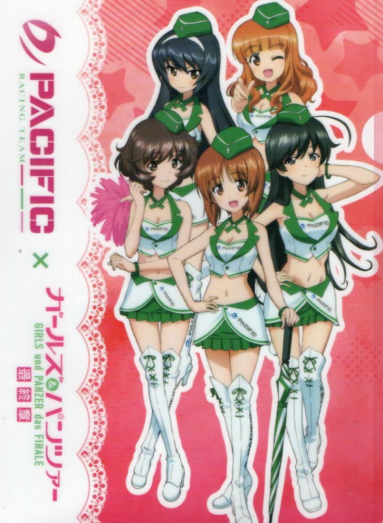 Yahoo!オークション - Y1-2 ガールズ＆パンツァー クリアファイル