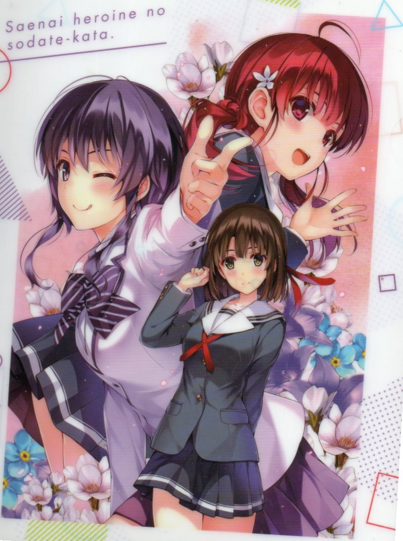 Yahoo!オークション - Y1-1 冴えない彼女の育てかた クリアファイル