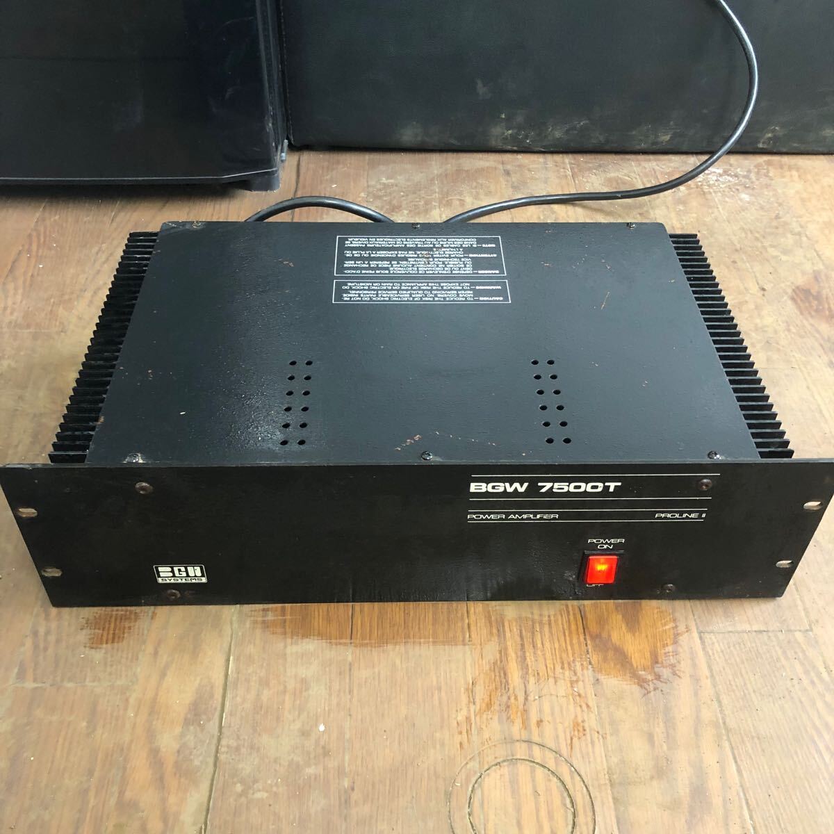 Yahoo!オークション - BGW 7500T アンプ 中古 通電確認済み