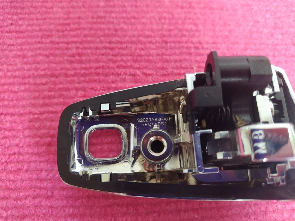 Yahoo!オークション - MK53s スペーシアカスタム 左側前後 メッキアウ...