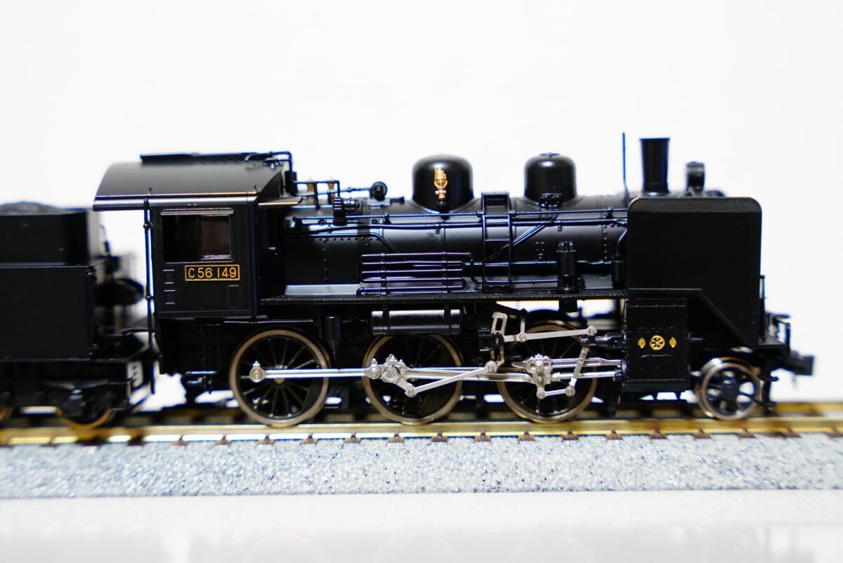 Yahoo!オークション - KATO HOゲージ C56 蒸気機関車 鉄道模型 1-201 ...