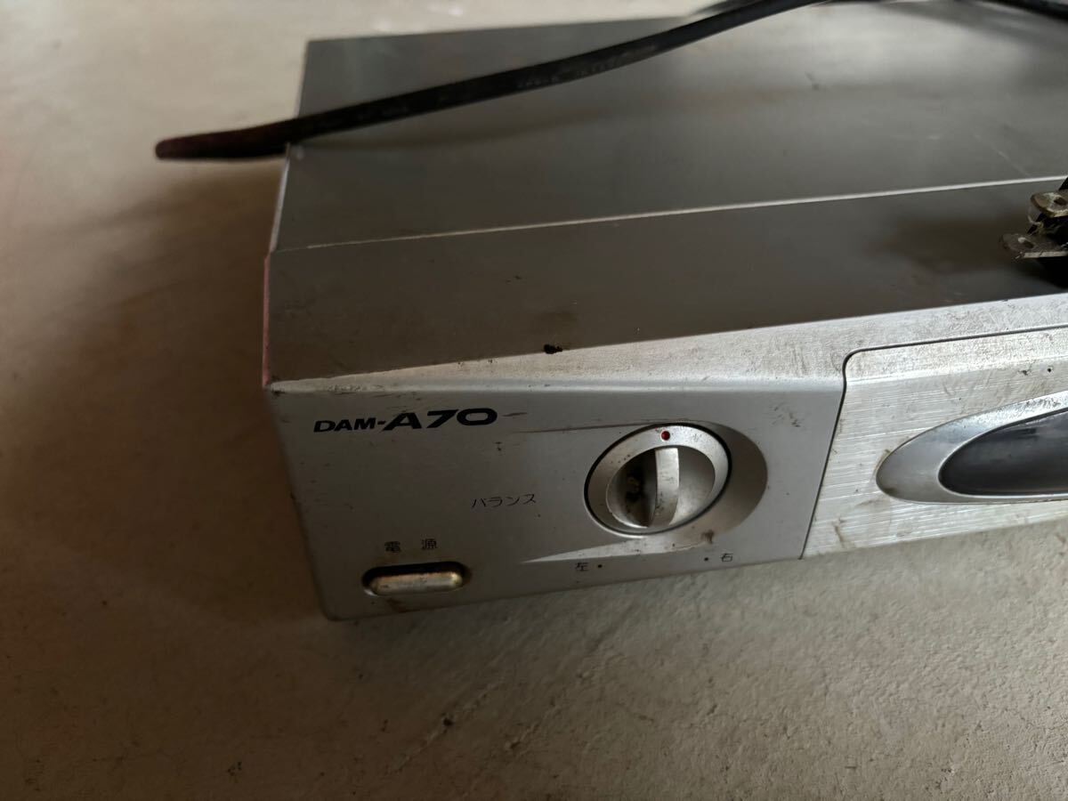 Yahoo!オークション - DAM 第一興商 カラオケ DAM-A70 パワーアンプ ...