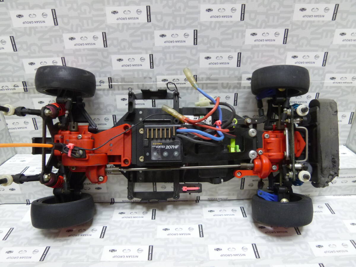 Yahoo!オークション - タミヤ 1/10 電動4WD RCカー TA02改 のシャーシ...