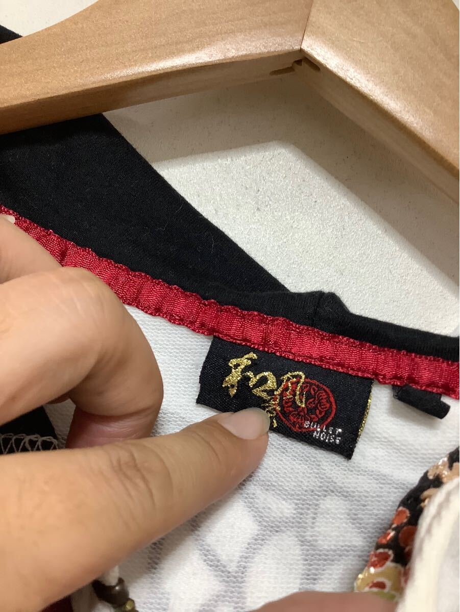 Yahoo!オークション - ね1434 和風景 和柄プリント 半袖ジップアップス...