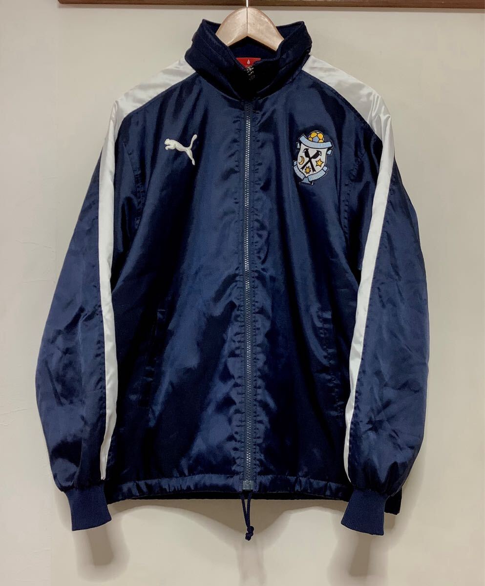 Yahoo!オークション - は1471 ジュビロ磐田 PUMA プーマ ウインドブレ...