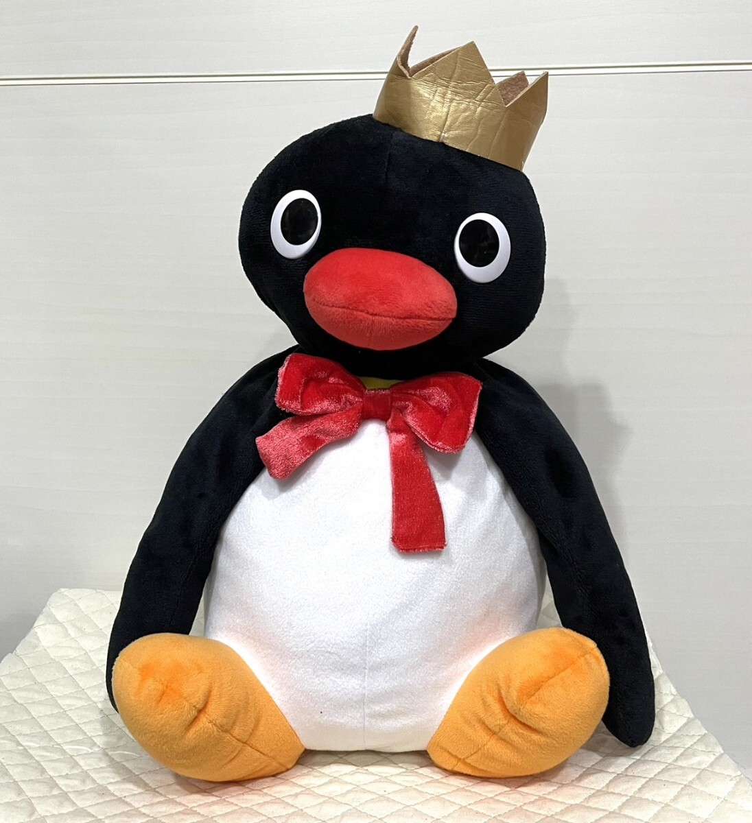Yahoo!オークション - 【ピングー】Pingu ピングー おうかんBIGぬいぐ...