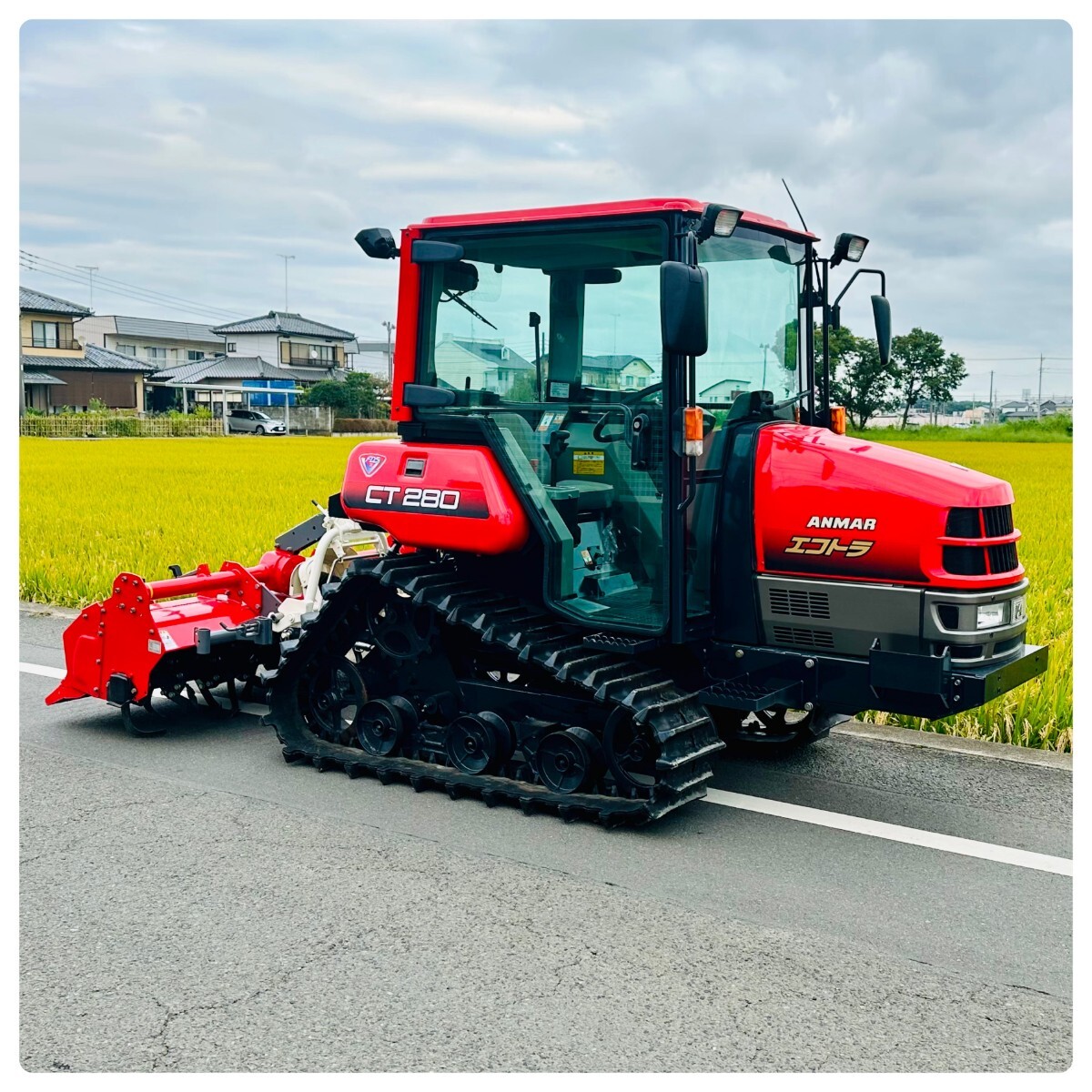 Yahoo!オークション - ヤンマートラクター CT280 フルクローラー 28馬...