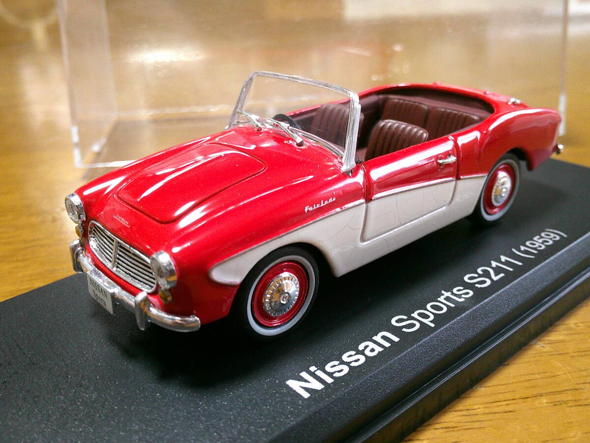 Yahoo!オークション - アシェット 1/43 「 ニッサン スポーツS211 」 1...