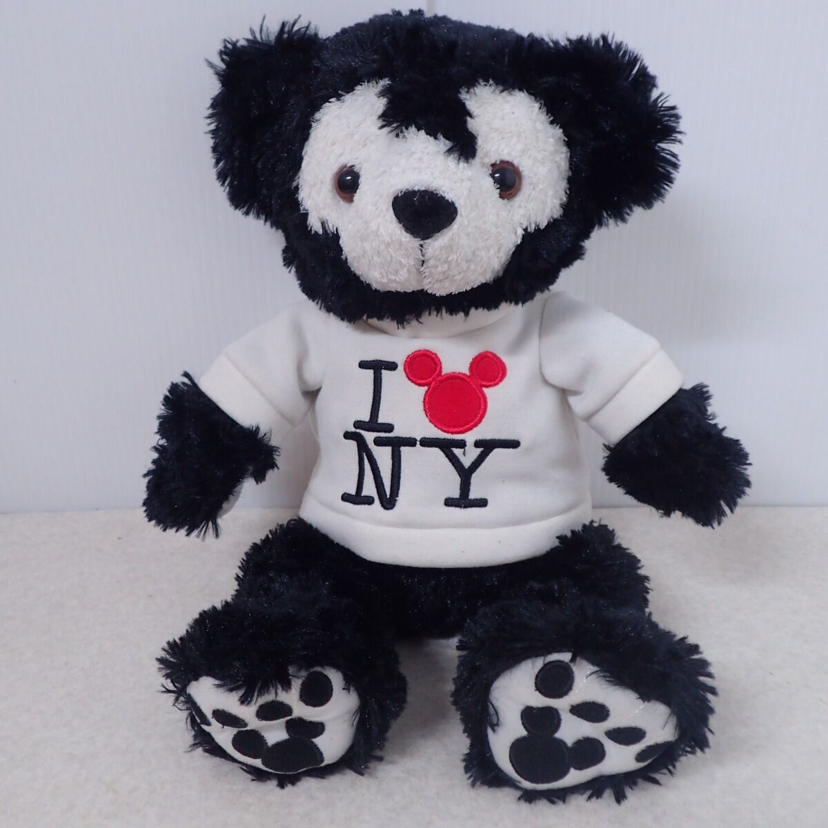 Yahoo!オークション - ダッフィー ぬいぐるみ I LOVE NY Sサイズ ディ...