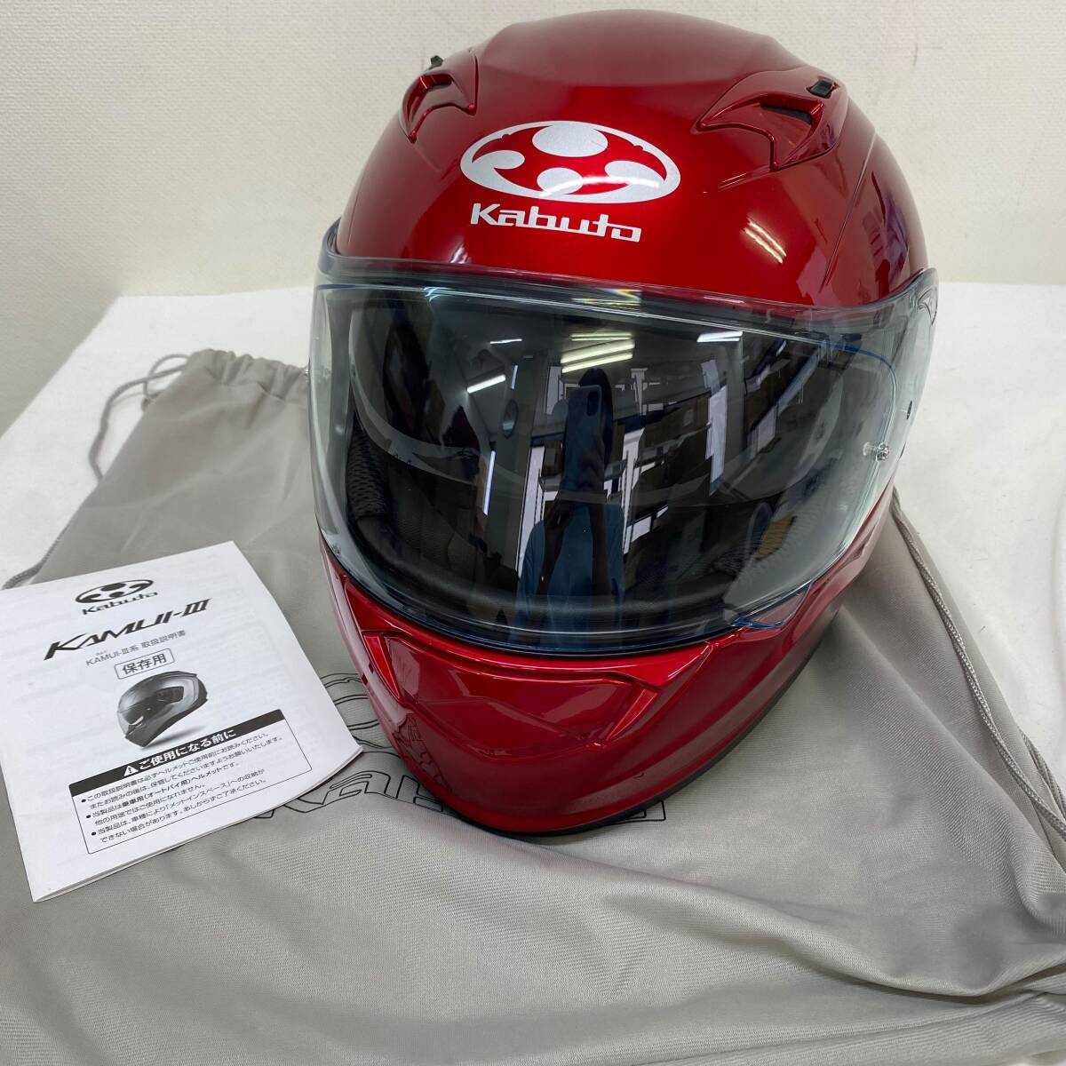 Yahoo!オークション - 【美品】 OGK Kabuto オージーケーカブト KAMUI3...