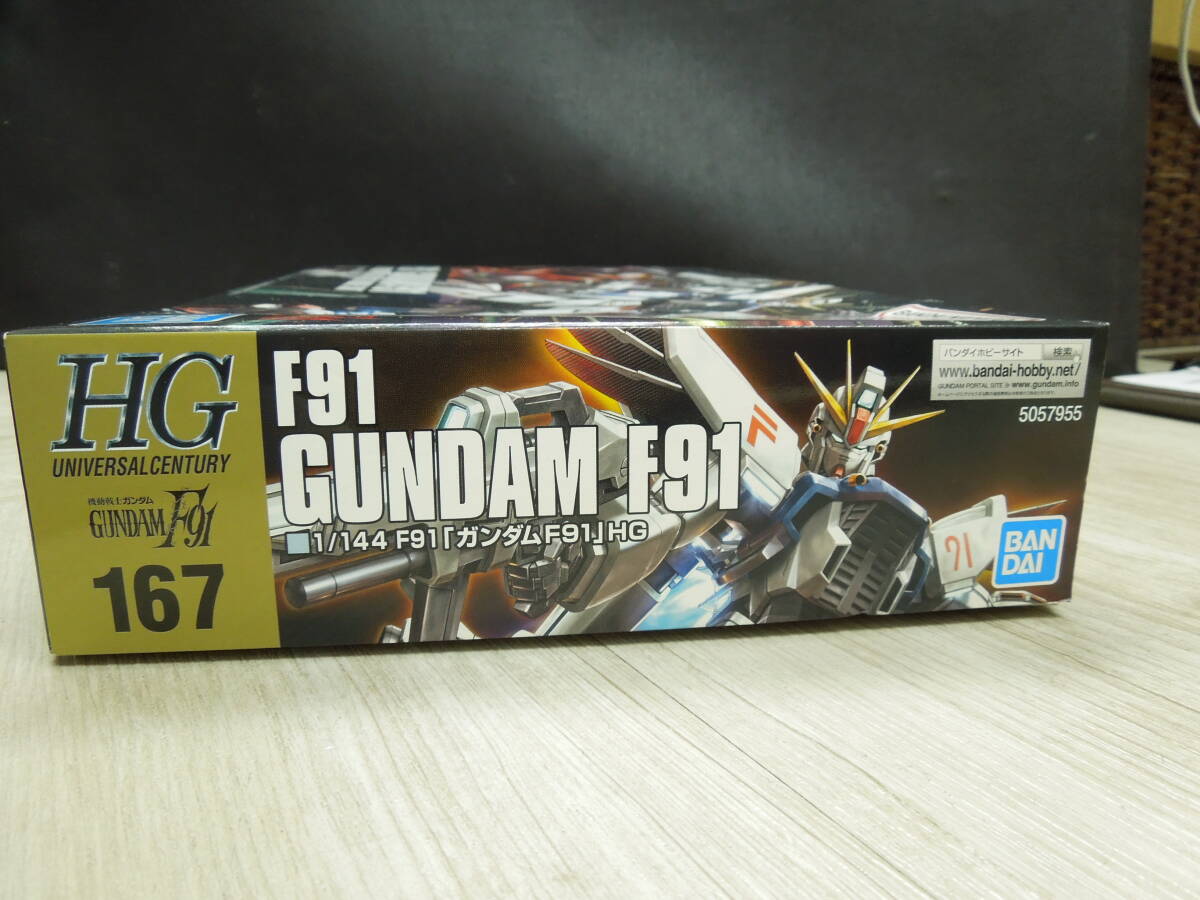 Yahoo!オークション - BANDAI/HG F91 GUNDAM/1/144