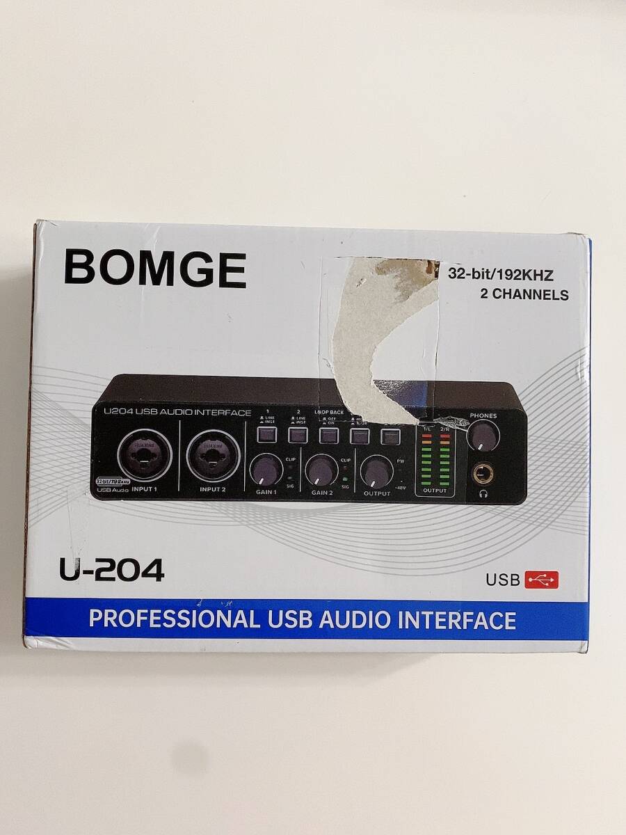 Yahoo!オークション - BOMGE U204 USB オーディオインターフェイス PC ...