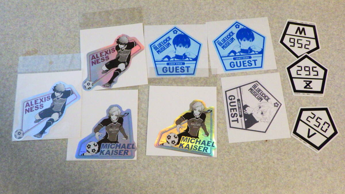 Yahoo!オークション - H493 ブルーロック ステッカーまとめて