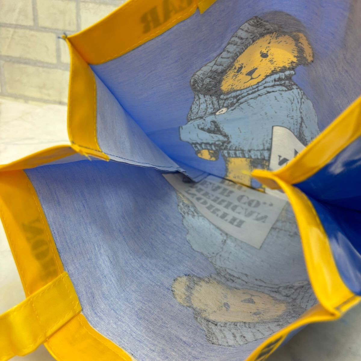 Yahoo!オークション - 新品 タグ付き NORTH AMERICAN BEAR トートバッ...