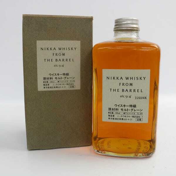 Yahoo!オークション - 1円~NIKKA（ニッカ）フロム ザ バレル 51.4％ 50...