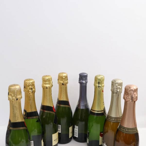 Yahoo!オークション - 【8本セット】シャンパン ハーフボトル各種（モ...