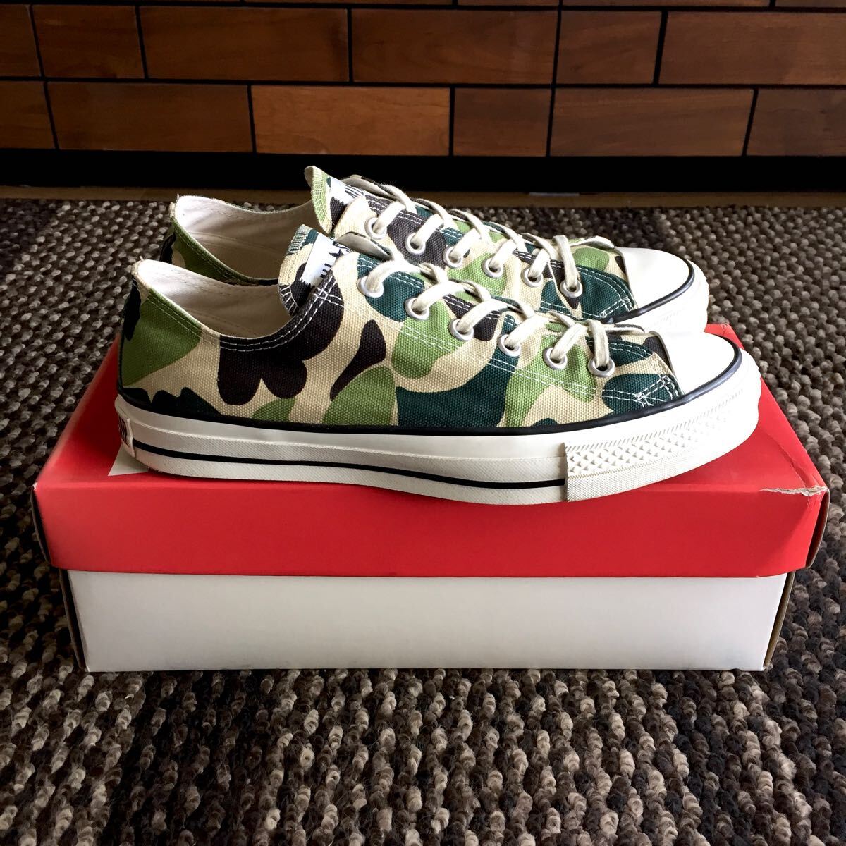 Yahoo!オークション - 美品 CONVERSE ALL STAR 83CAMO Low cut Sneaker...