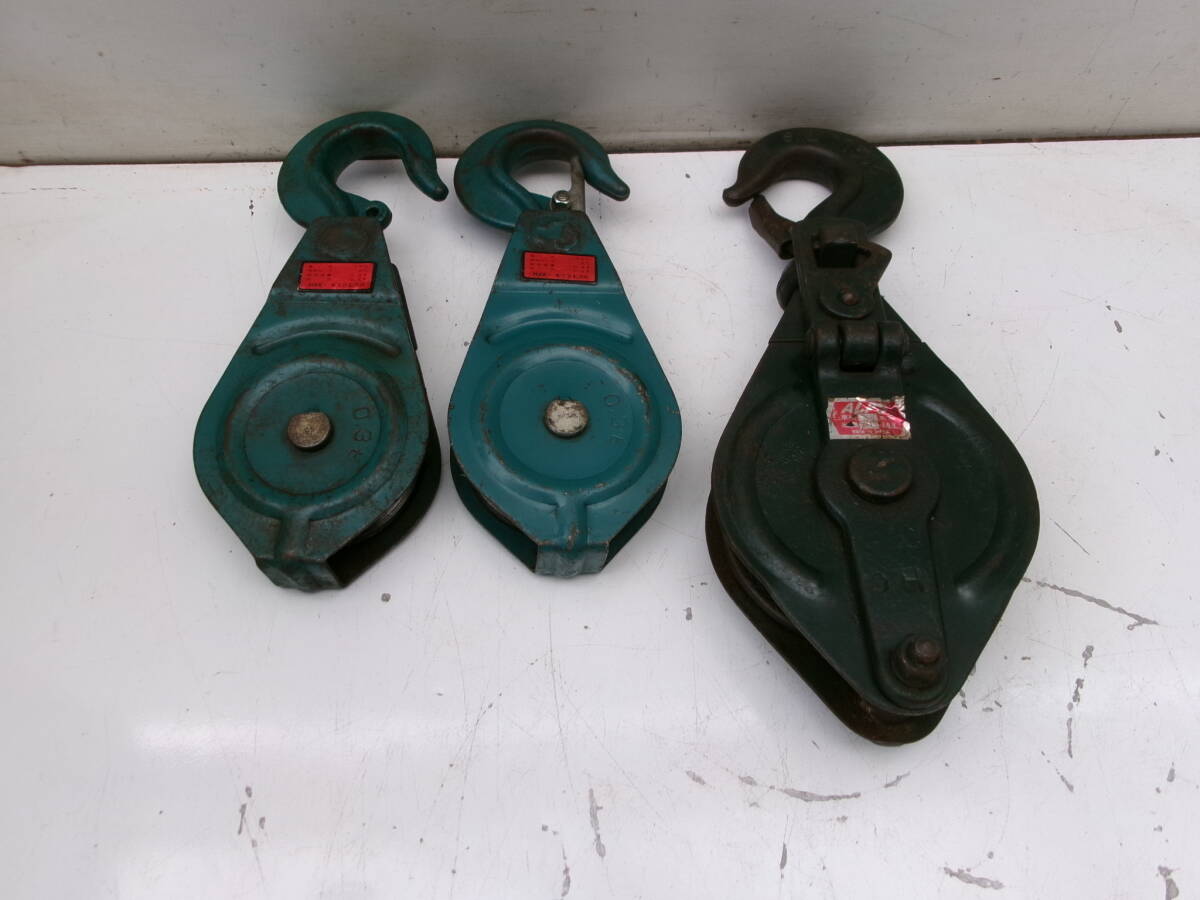 Yahoo!オークション - 滑車 MKK 車径75mm 0.3トン ALPS 車径100mm 0.75...