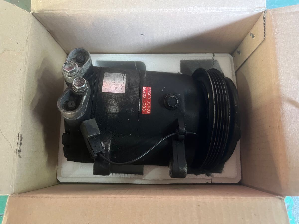 S13 シルビア エアコンコンプレッサー A/Cコンプレッサー CA18DE CA18DET R12 ACコンプレッサー エアコン コンデンサー エバポレーター(日産用)｜売買された ...