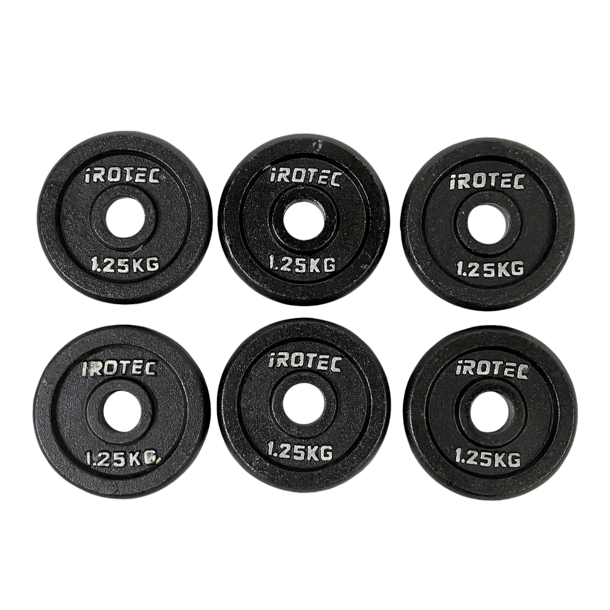 引取限定 iROTEC 2.5kg 6枚 1.25kg 6枚 シャフト付き 穴径29mm バーベル ダンベル ウエイト アイロテック 直 T9366797(バーベル、ダンベル)｜売買された ...