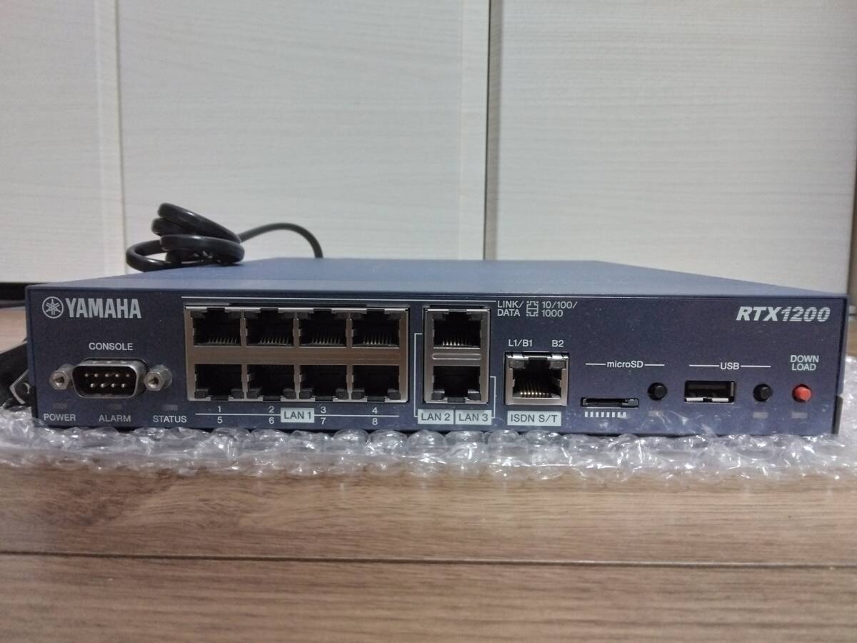 YAMAHA RTX1200 業務用VPNルータ(ルーター)｜売買されたオークション情報、yahooの商品情報をアーカイブ公開 - オークファン（aucfan.com）