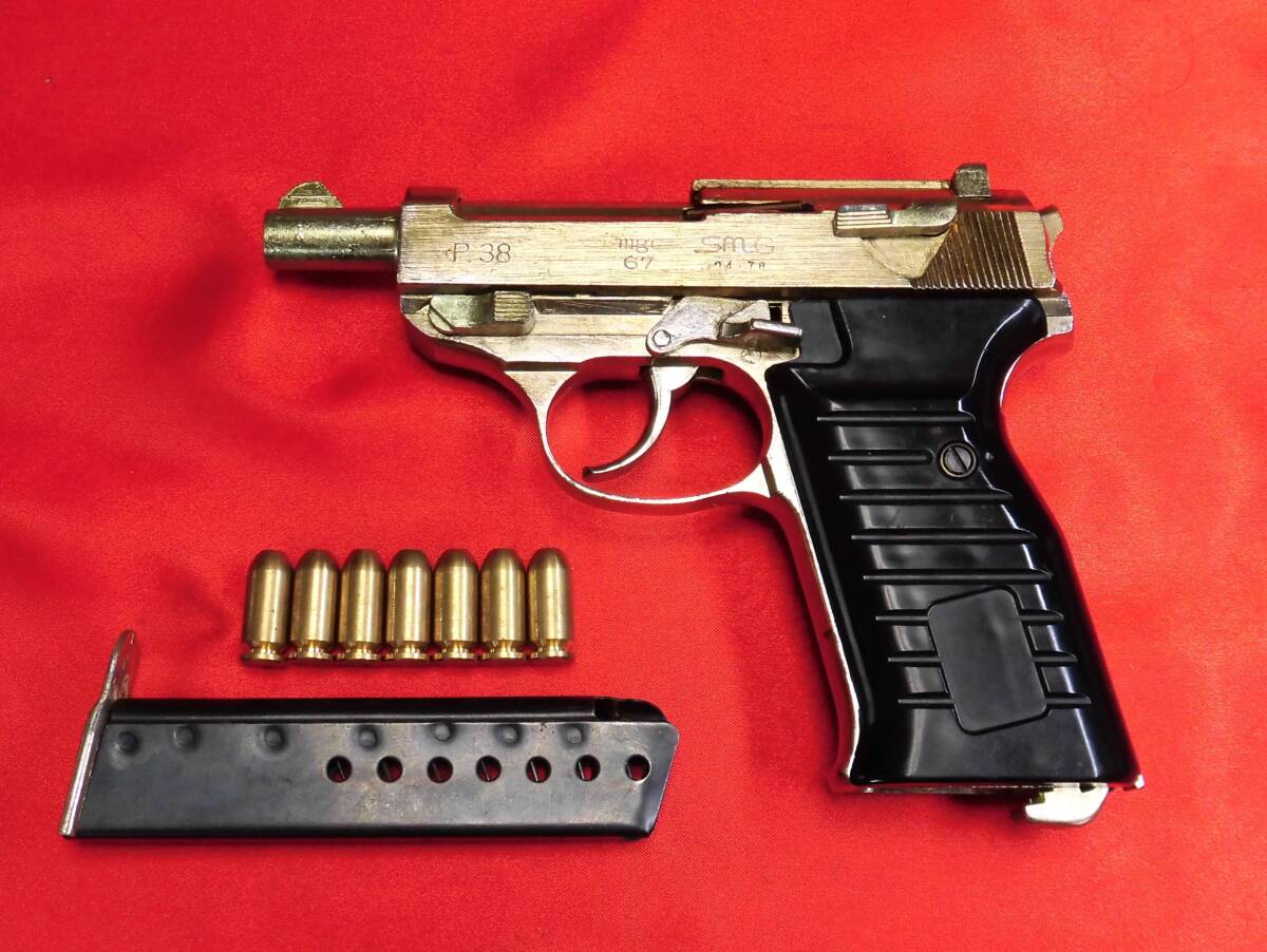 Yahoo!オークション - 未発火 MGC ワルサーP38 アンクルタイプ 金属製 ...