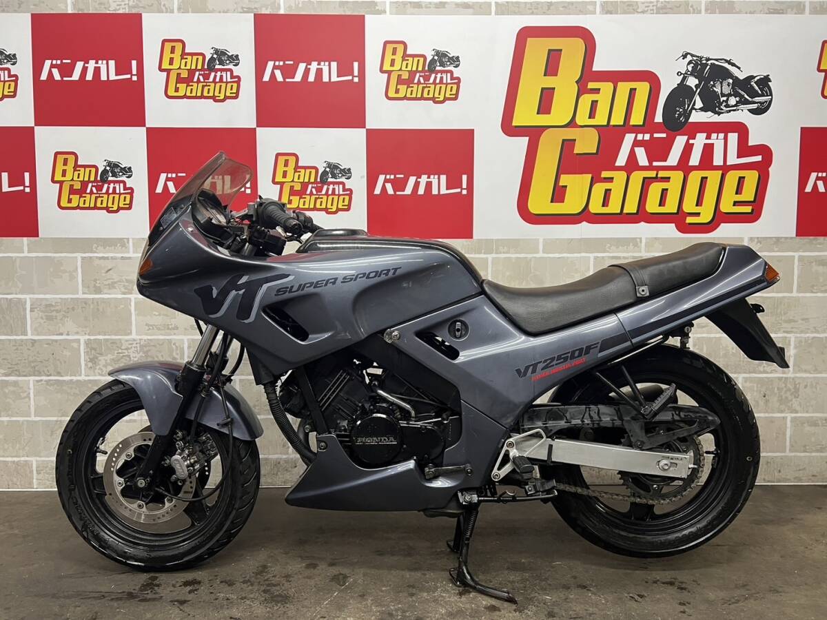 Yahoo!オークション - HONDA ホンダ VT250F MC15 書類有り 場内走行確...