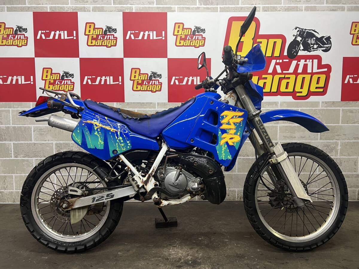 Yahoo!オークション - SUZUKI スズキ TS125R SF15A 販売証明書有り 場...