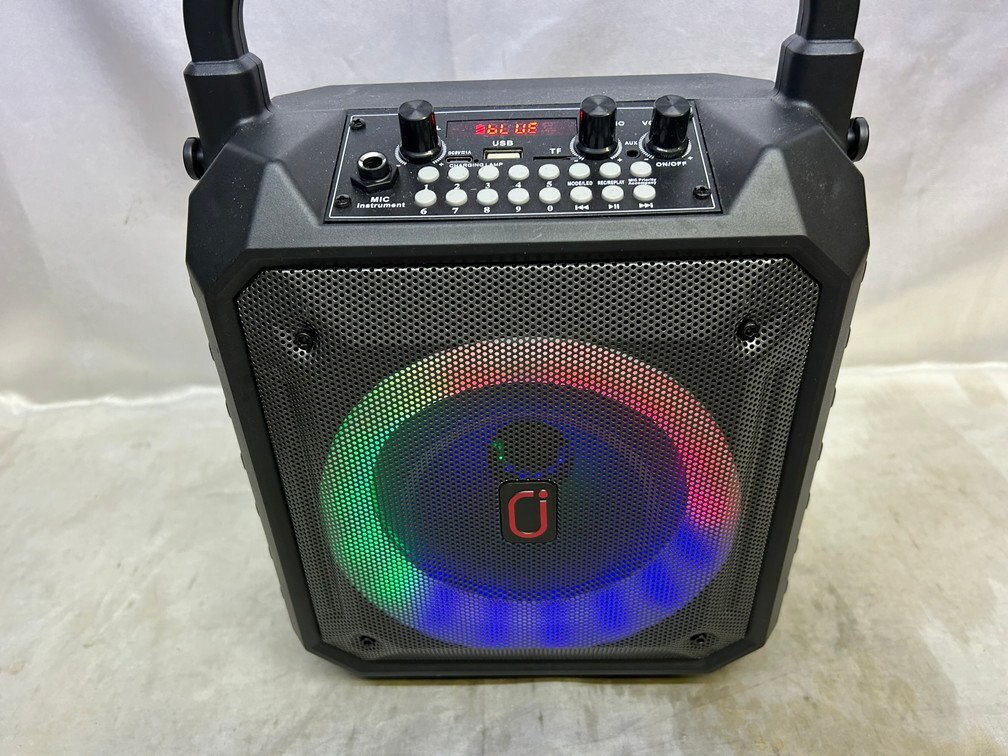 Yahoo!オークション - 【現状品】JYX PORTABLE SPEAKER ポータブルスピ...