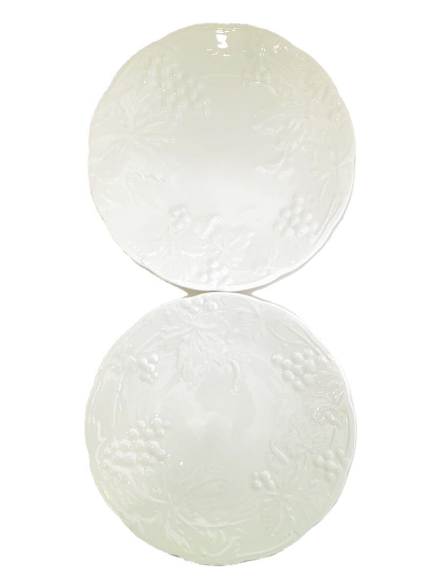 Yahoo!オークション - NARUMI プレート/2点セット/WHT/ペアプレート