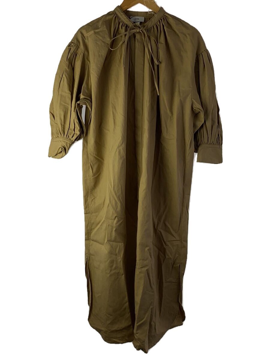 Yahoo!オークション - HYKE T/C GATHERED DRESS/シャツワンピース/1/リ...