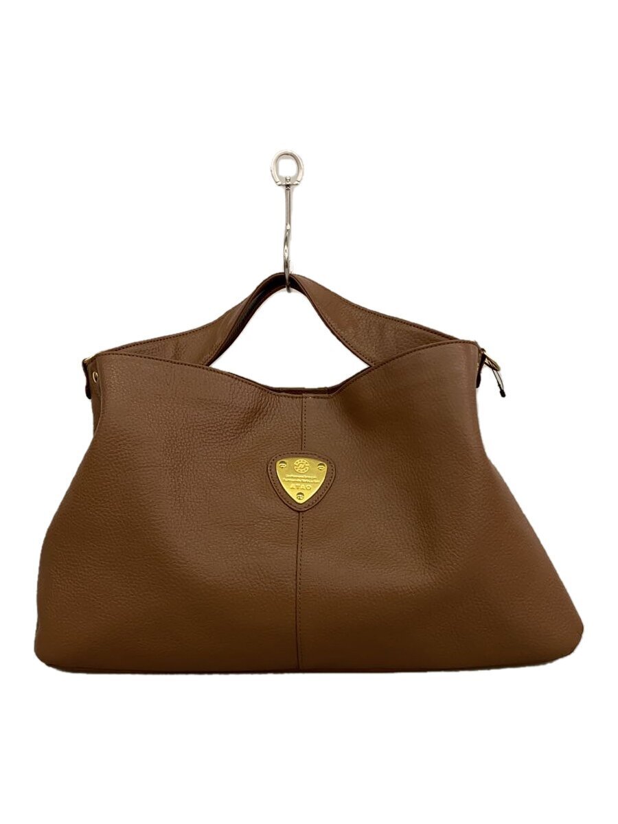 Yahoo!オークション - ATAO ハンドバッグ/レザー/BRW/2022AW/エルヴィ...