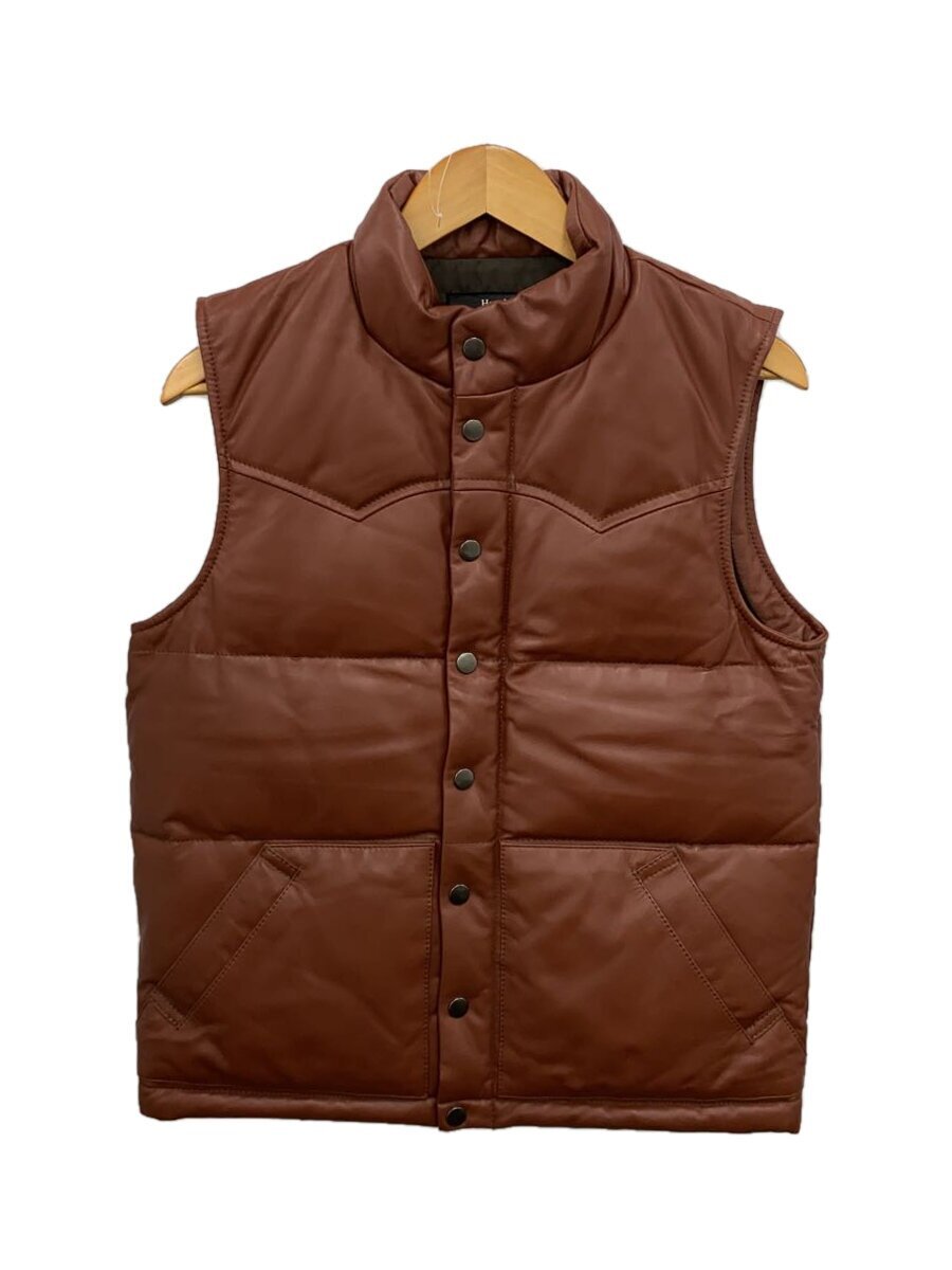 Yahoo!オークション - Haruf ベスト/L/レザー/BRD/無地