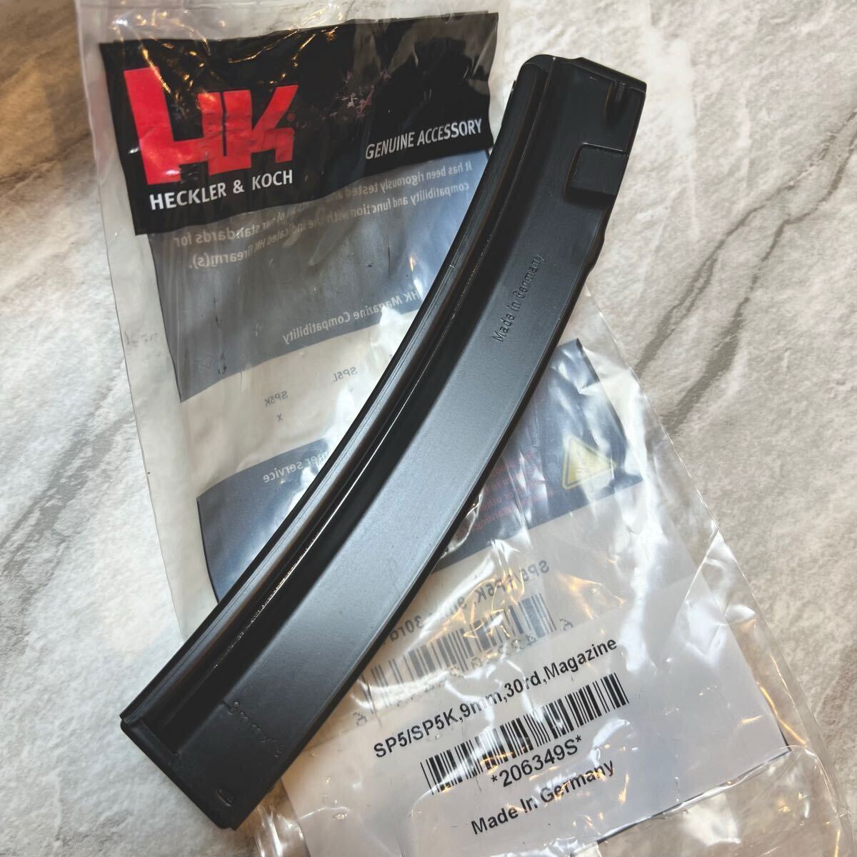 Yahoo!オークション - H&K MP5 実物マガジン