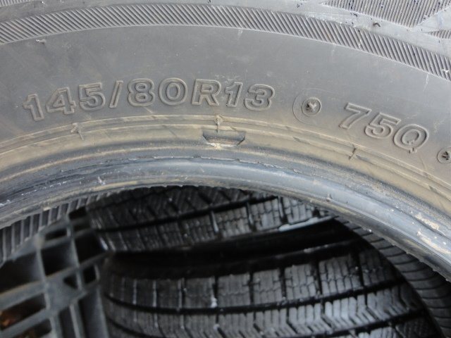 Yahoo!オークション - 7151 ほぼ新品 ブリヂストン VRX2 145/80R13 4...