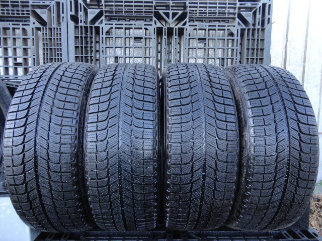 Yahoo!オークション - 7330 イボ付10分山 ミシュラン X-ICE3 215/55R1...