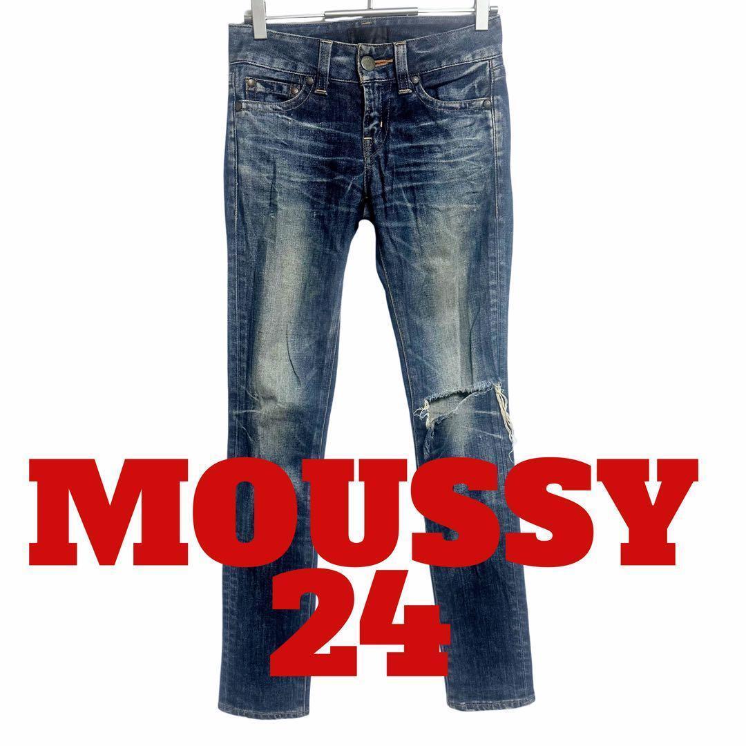 Yahoo!オークション - J34 MOUSSY マウジー デニム ジーンズ