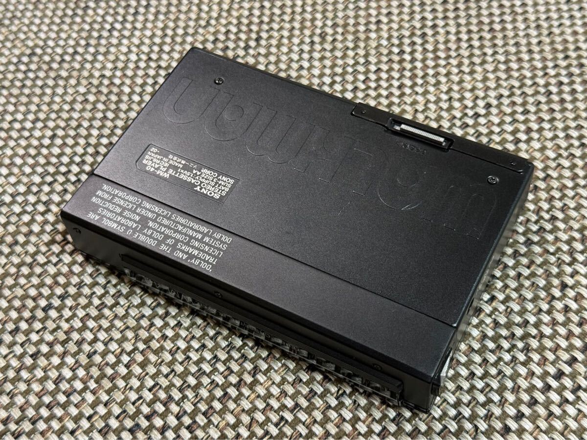 Yahoo!オークション - 【動作未確認】SONY WM-40 カセットプレーヤー ...