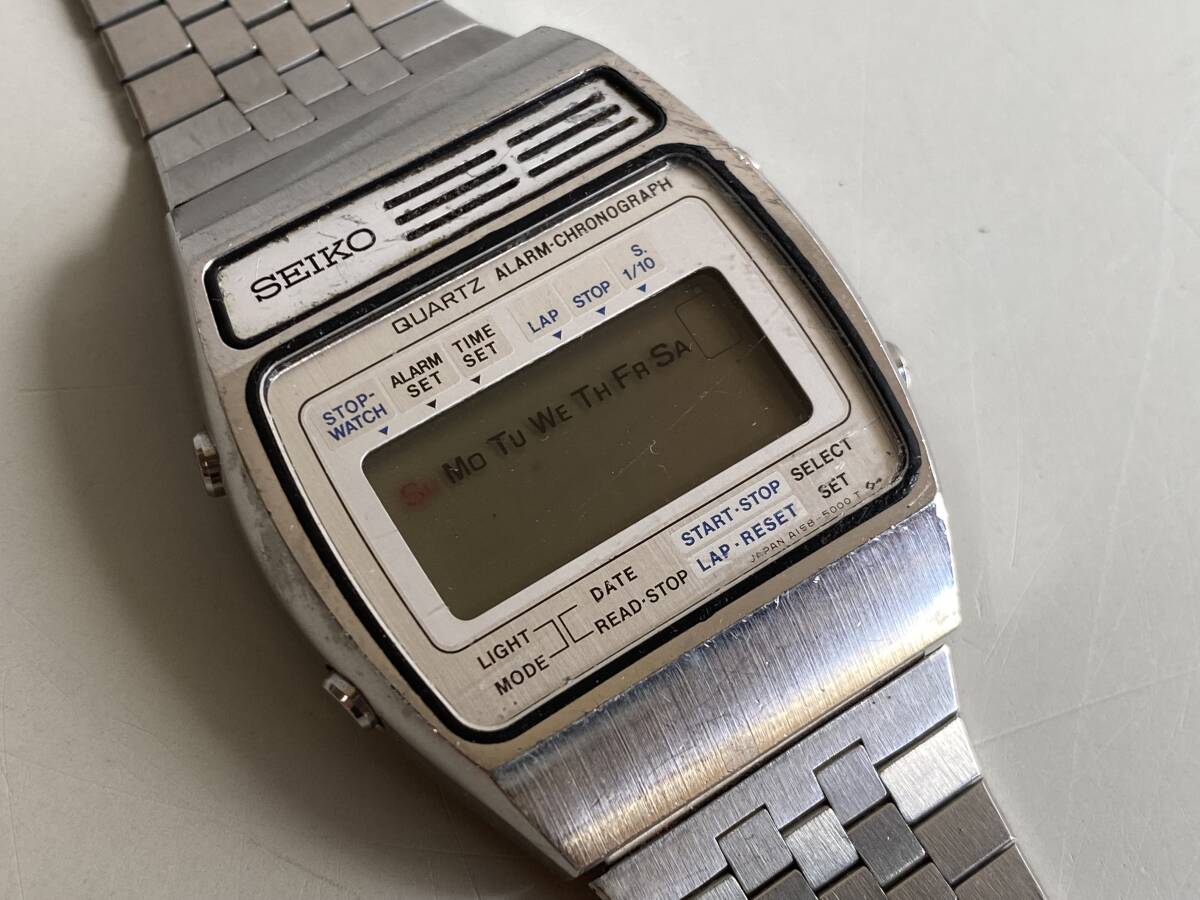 Yahoo!オークション - ④t270 SEIKO セイコー 腕時計 A158-5000 デジタ...