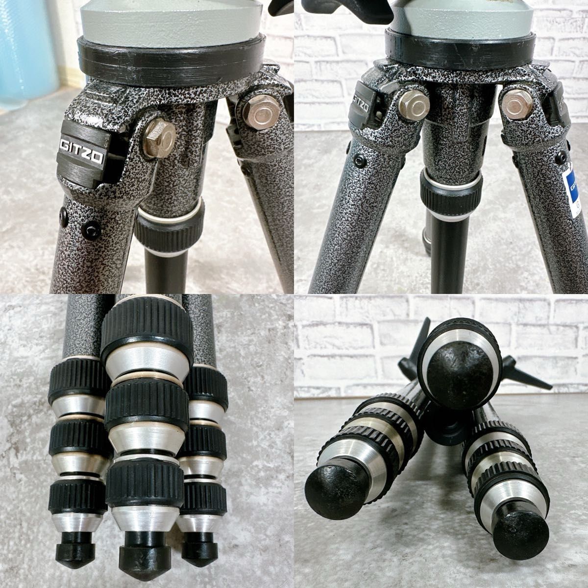 Yahoo!オークション - ジッツォ G126 三脚 1型4段 フランス製 マンフロ...