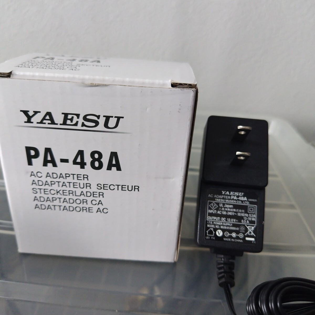 Yahoo!オークション - ACアダプタ YAESU PA-48A 充電器 アマチュア無線...