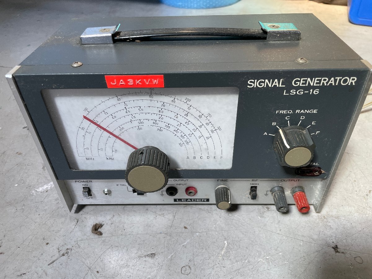 Yahoo!オークション - LEADER/リーダー電子/LSG-16/信号発生器/シグナ...