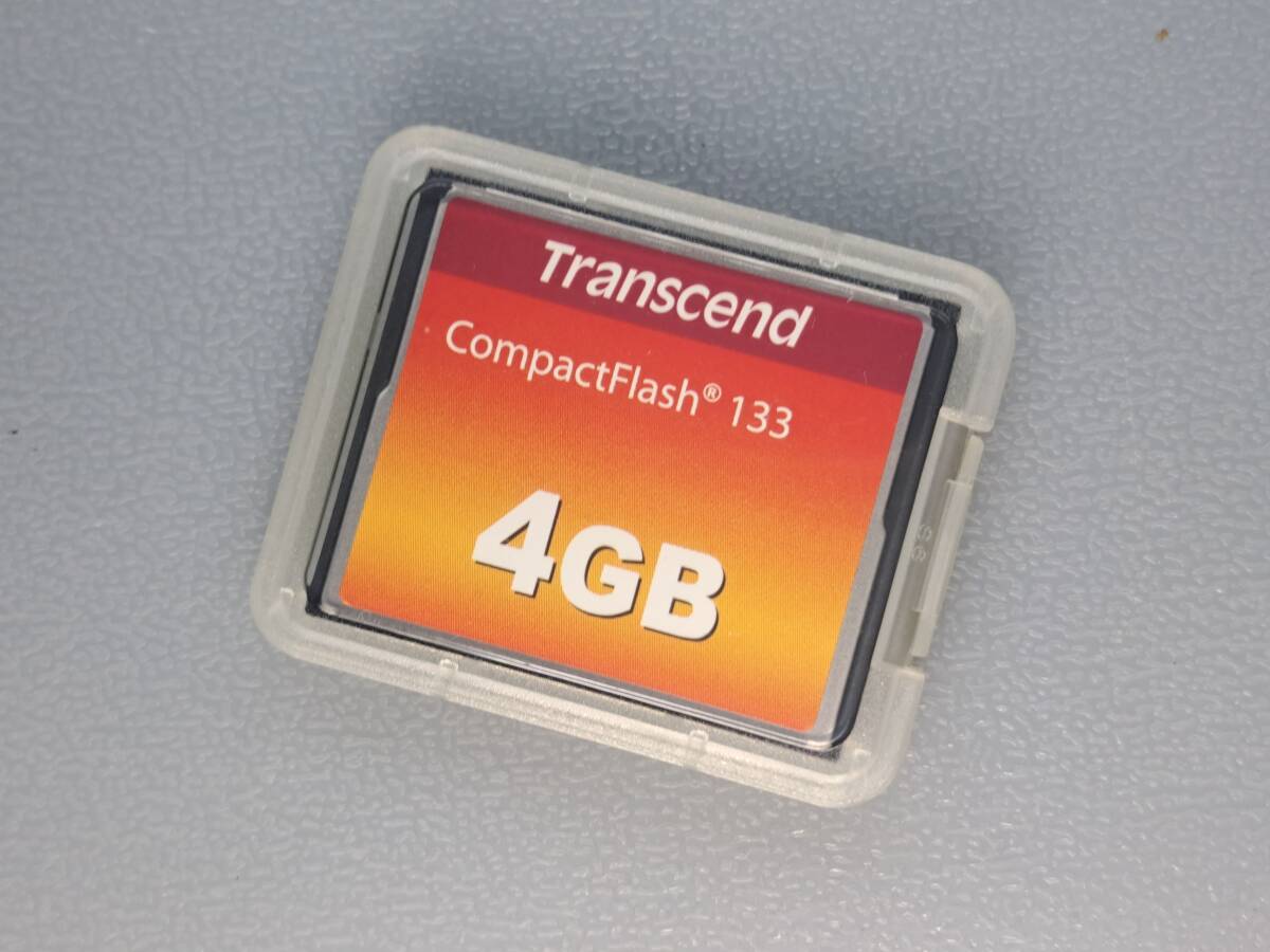 Yahoo!オークション - Transcend 4GB 133 TS4GCF133 CompactFlash CFカ...