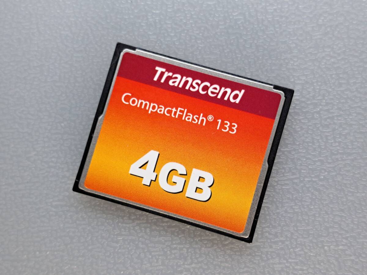 Yahoo!オークション - Transcend 4GB 133 TS4GCF133 CompactFlash CFカ...