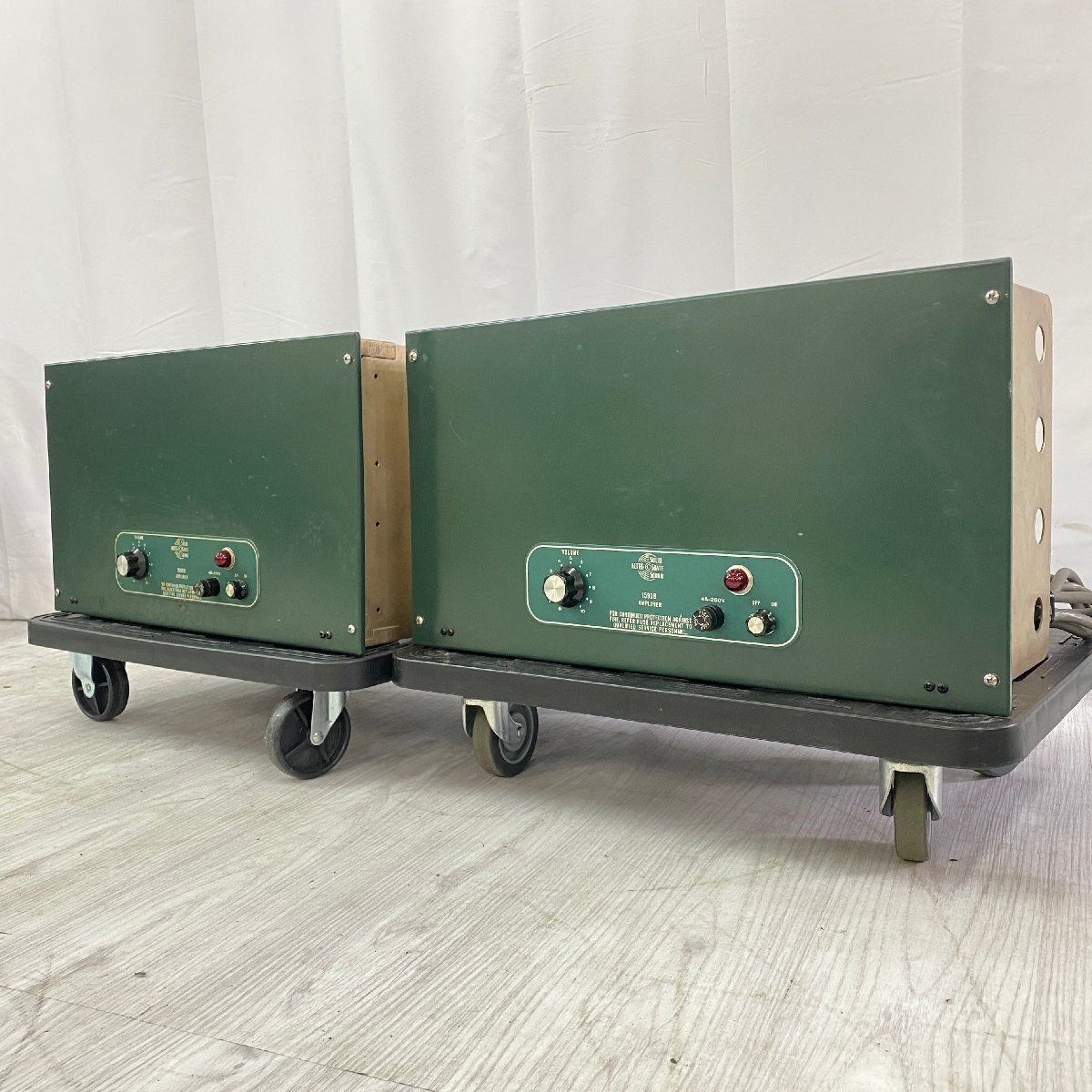 Yahoo!オークション - 1117 中古品(+) ALTEC アルテック パワーアンプ...