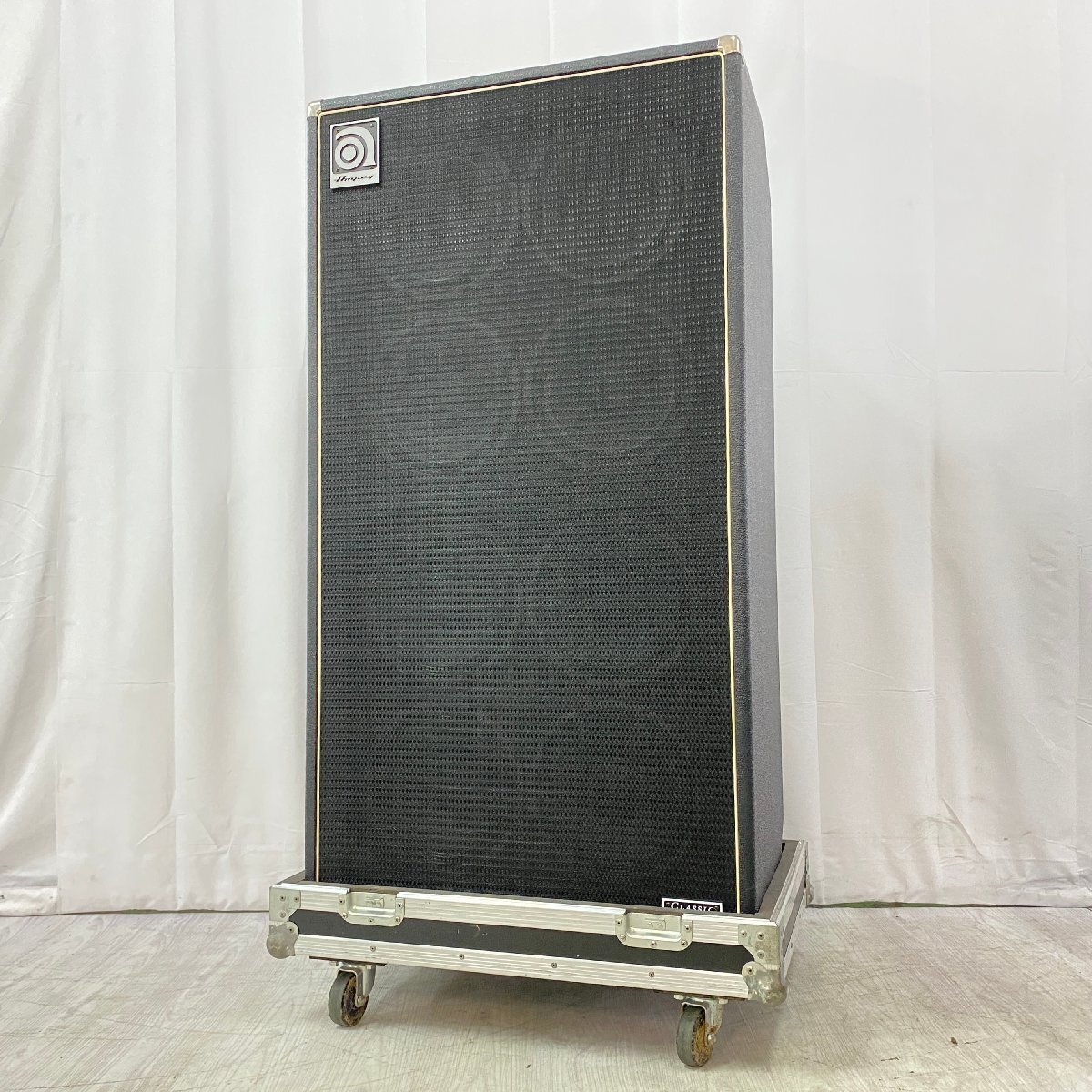 Yahoo!オークション - 直1295 中古品 Ampeg アンペグ ベースアンプキ...
