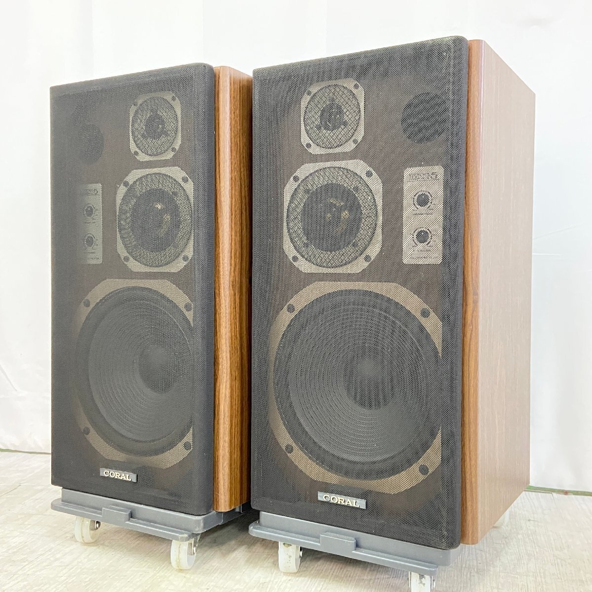 Yahoo!オークション - 複1501 良品 CORAL コーラル スピーカー DX-5 ...