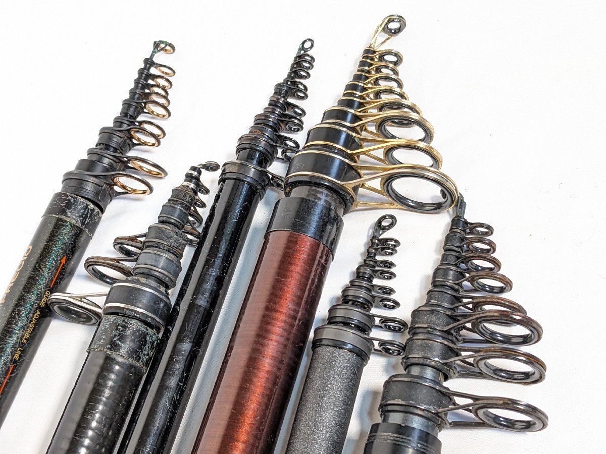 Yahoo!オークション - (管97827)メーカー磯竿 6本セット ダイワ CWダイ...